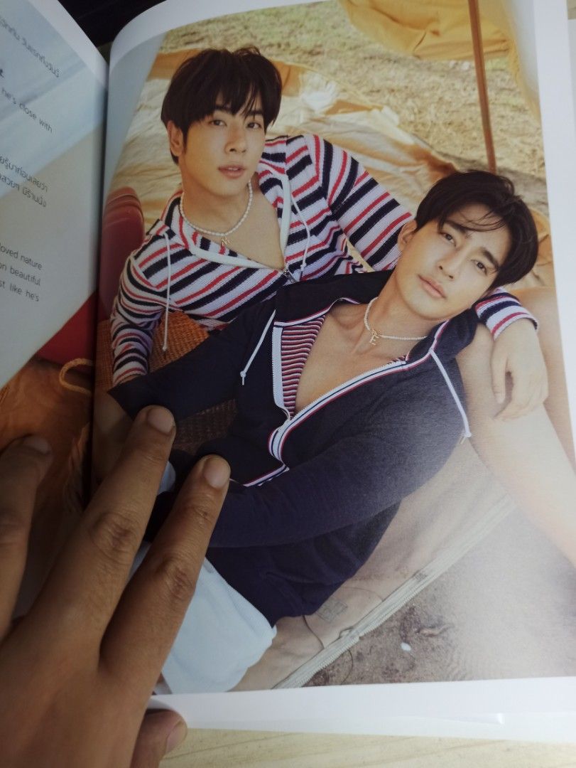 GMMTV MERCHANDISE: Earth Mix Official Photo Book Gravity Vol 1 & 2 on Carousell