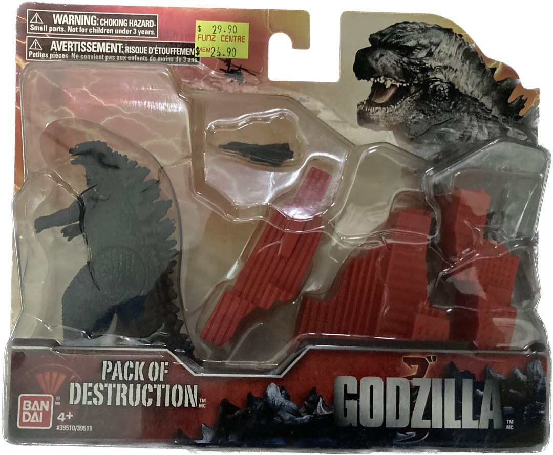 Godzilla Pack of Destruction, Hobbies & Toys, Toys & Games on Carousell