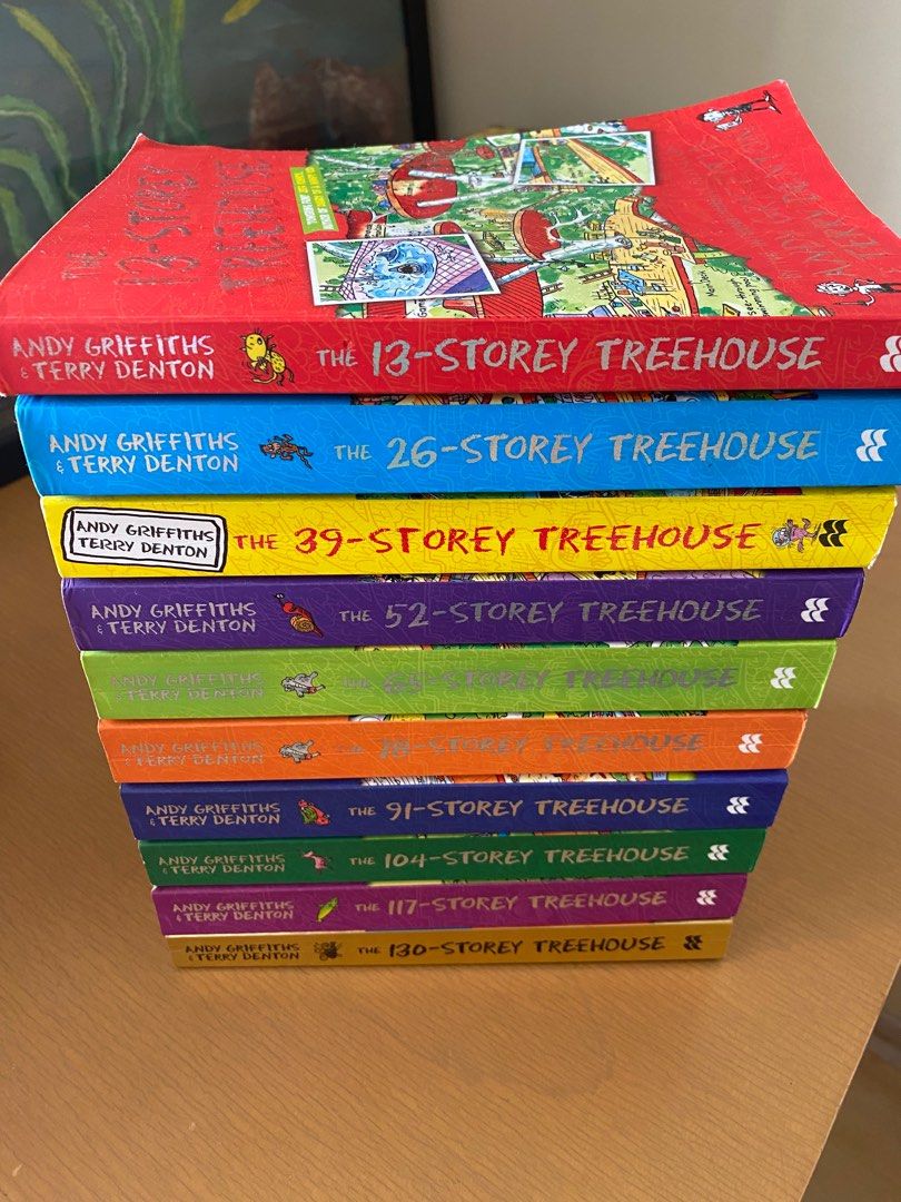 Good for 7-9 year olds! The 13 Storey to 130 Storey Treehouse series ...