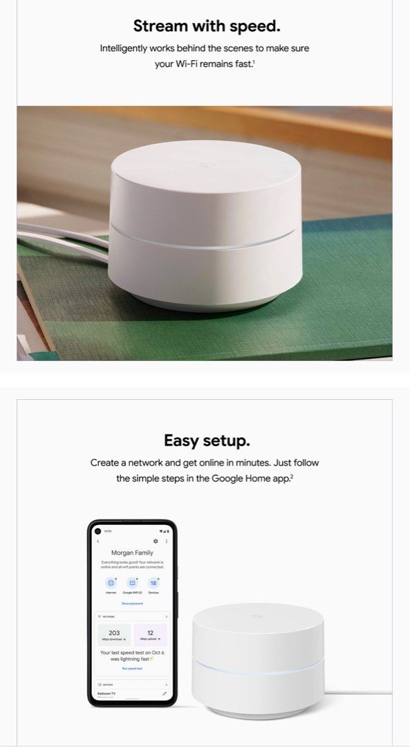 Google wifi Mesh, Computers & Tech, Parts & Accessories, Networking on ...