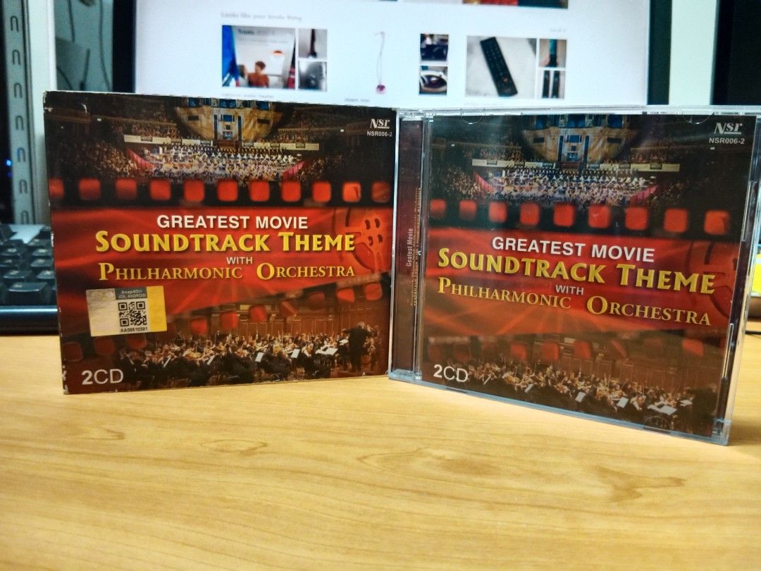 Greatest Movie Soundtrack Theme Philharmonic Orchestra 2CD, Hobbies ...