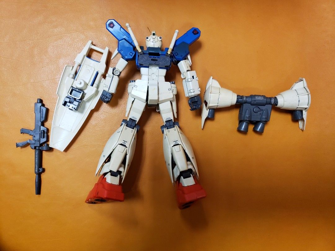 gundam 已砌 高達 模型 SD Legend BB 散件 MG 1:100 GP01 FB, 興趣及遊戲, 玩具 & 遊戲類 - Carousell