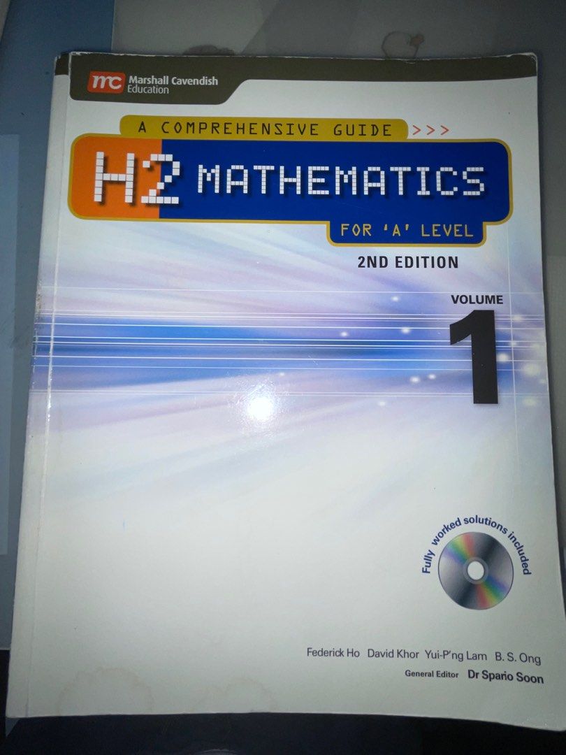 H2 math A level guide book, Hobbies & Toys, Books & Magazines ...