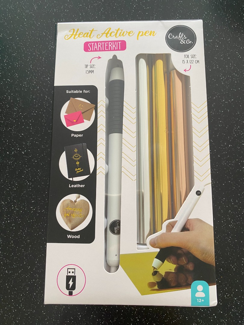 Heat Active Pen. Starter kit., Hobbies & Toys, Stationery & Craft ...