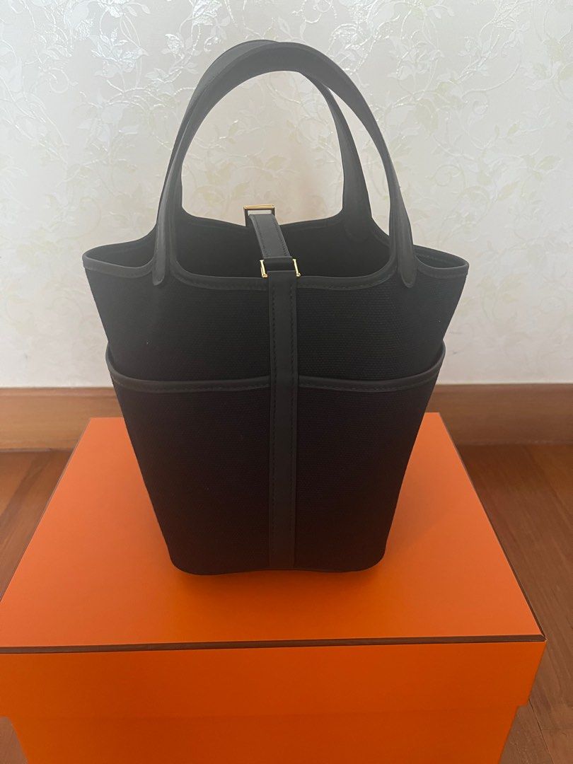 Hermes Picotin Cargo 18 in Bleu Marine (GHW), Luxury, Bags & Wallets on ...