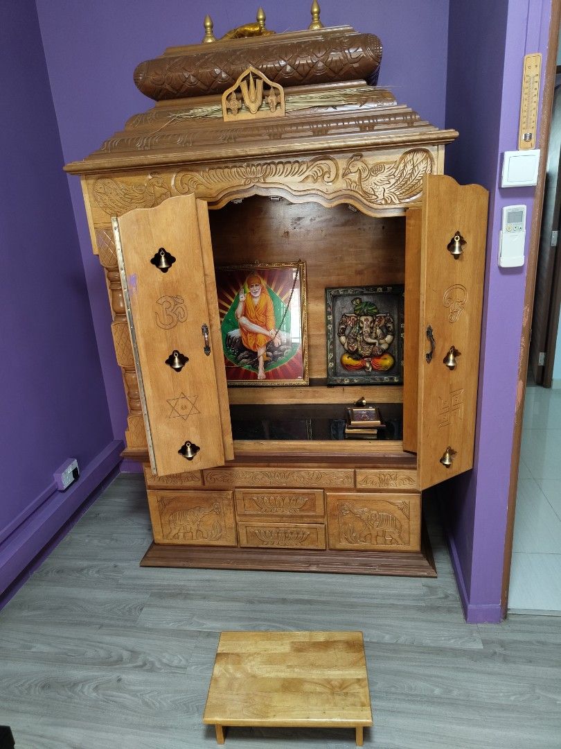 HINDU PRAYER ALTER, Furniture & Home Living, Furniture, Other Home ...