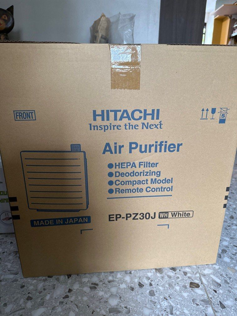 Hitachi air purifier EP-PZ30J, TV & Home Appliances, Air Purifiers ...