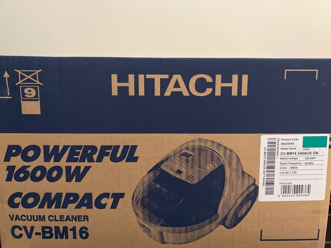 Hitachi Compact Vacuum Cleaner CV-BM16, TV & Home Appliances, Vacuum ...