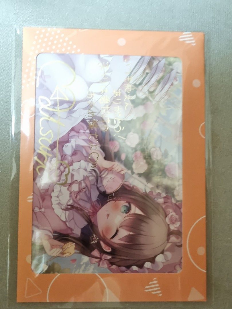 Hololive Matsuri Limited Handwritten postcard, Hobbies & Toys, Toys ...