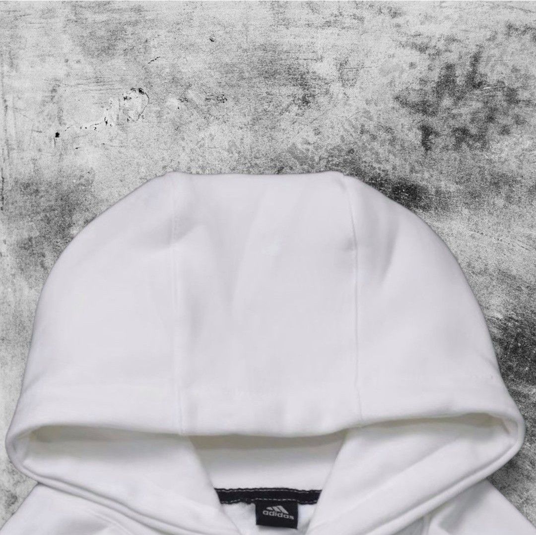 Hoodie Adidas Rib Line Putih, Fesyen Pria, Pakaian , Baju Luaran di ...
