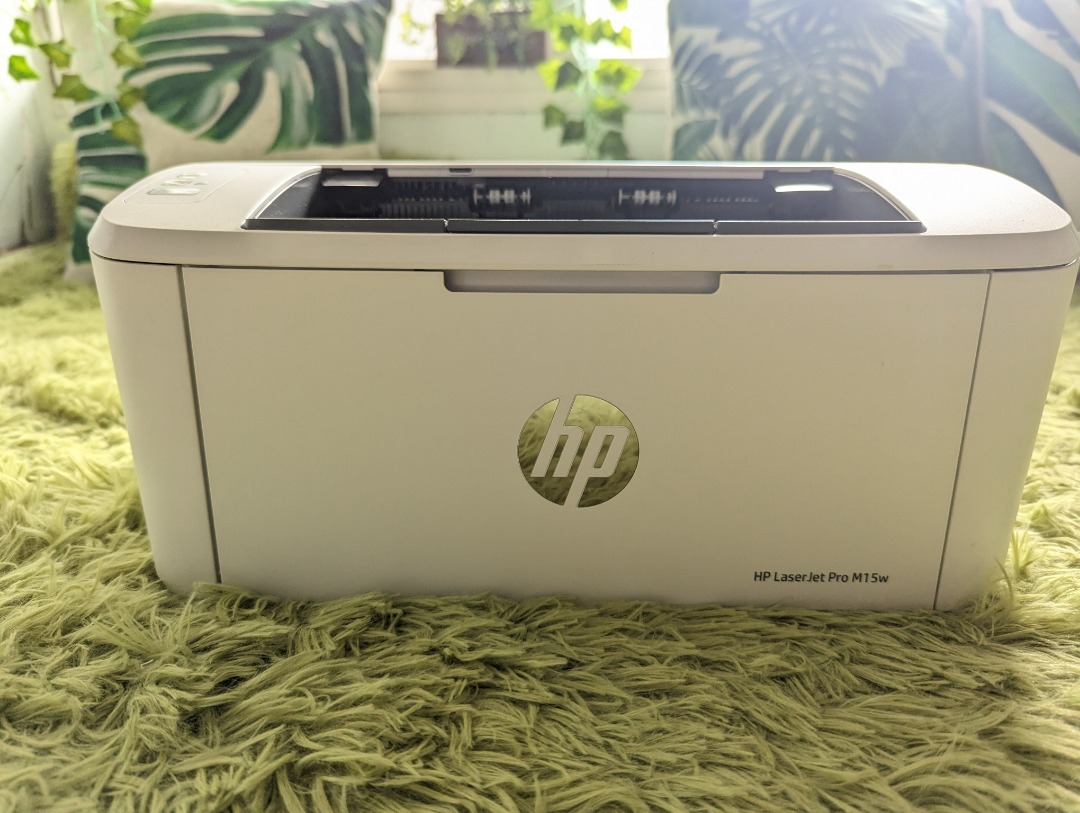 HP Laser Jet Pro M15 W printer (Black & White), Computers & Tech ...