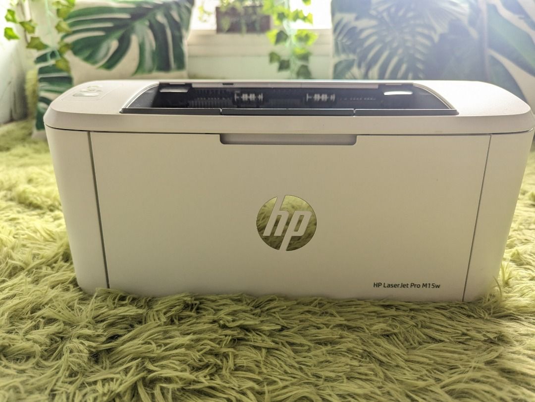 HP Laser Jet Pro M15 W printer (Black & White), Computers & Tech ...