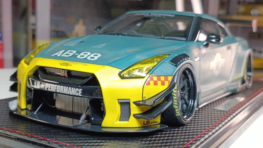 Ignition Model 1/18 GTR35 LBWK TYPE 2 USAF AB88 LIMITED EDITION ...