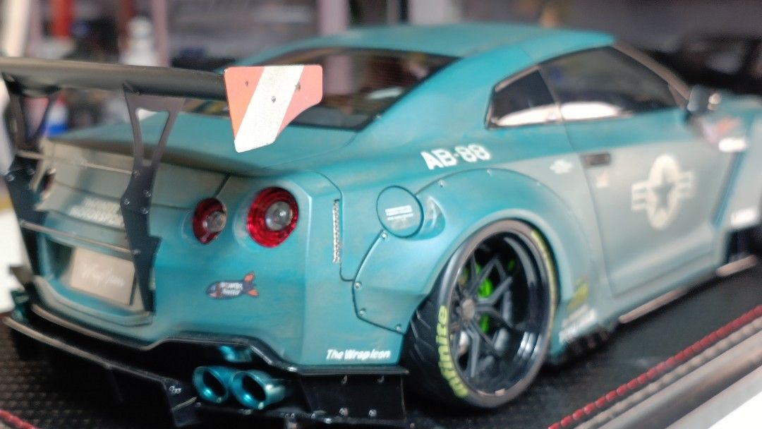 Ignition Model 1/18 GTR35 LBWK TYPE 2 USAF AB88 LIMITED EDITION ...