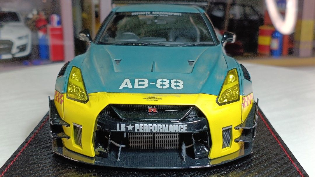 Ignition Model 1/18 GTR35 LBWK TYPE 2 USAF AB88 LIMITED EDITION ...