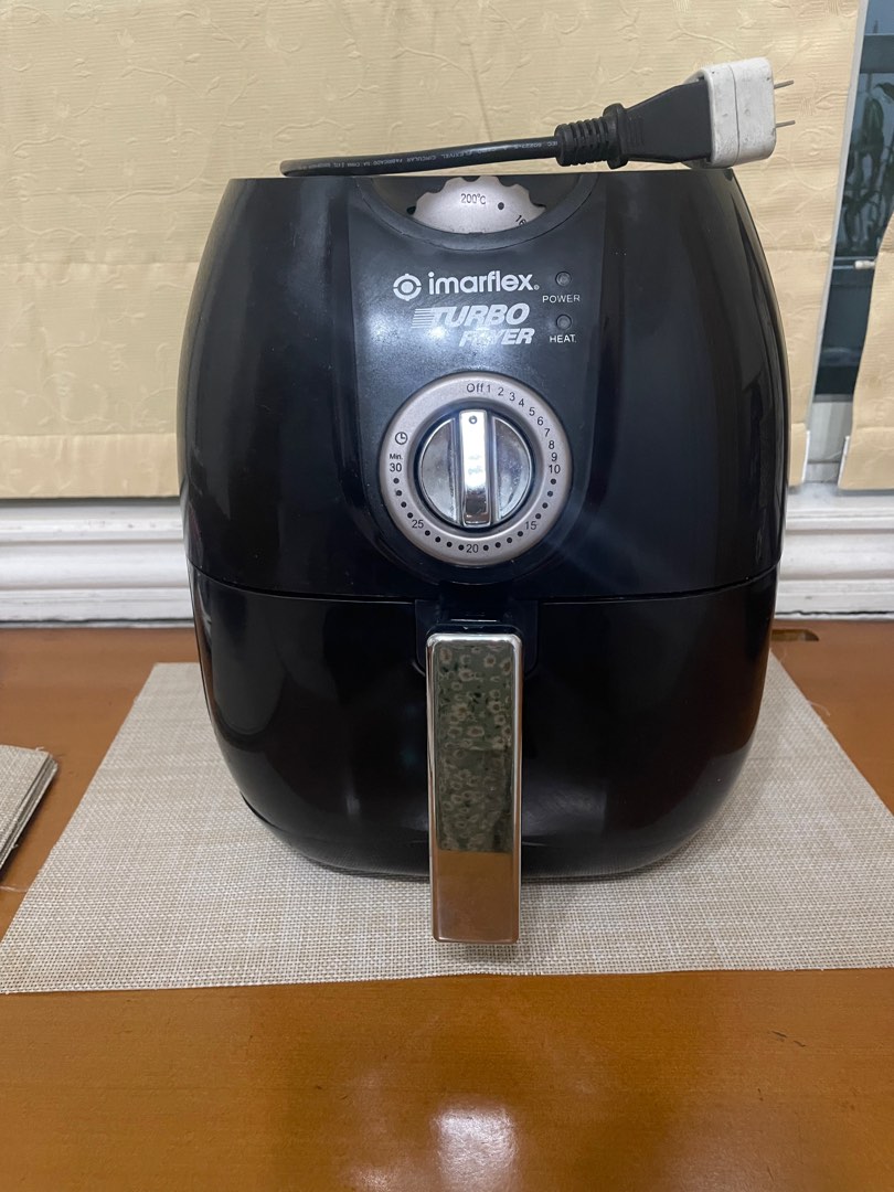 Imarflex turbo air fryer 3l (with box) pick up only, TV & Home ...
