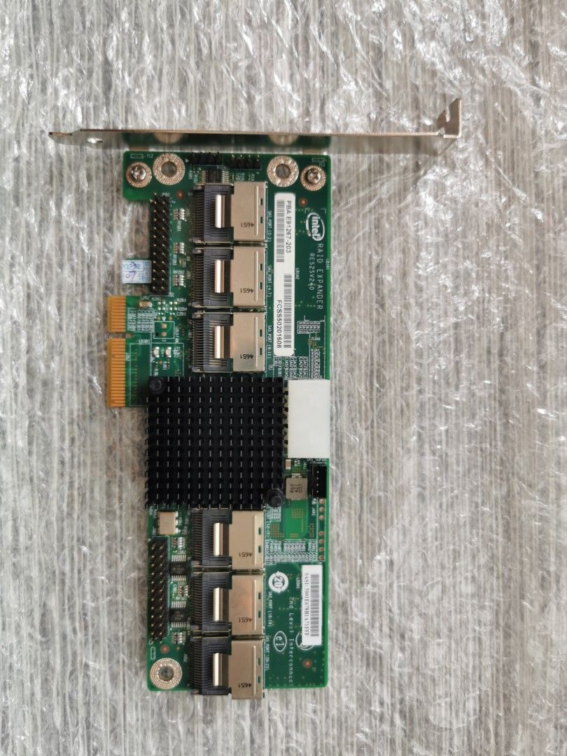 Intel RAID Expander RES2SV240 24 Port SAS 6Gbps expander card ...