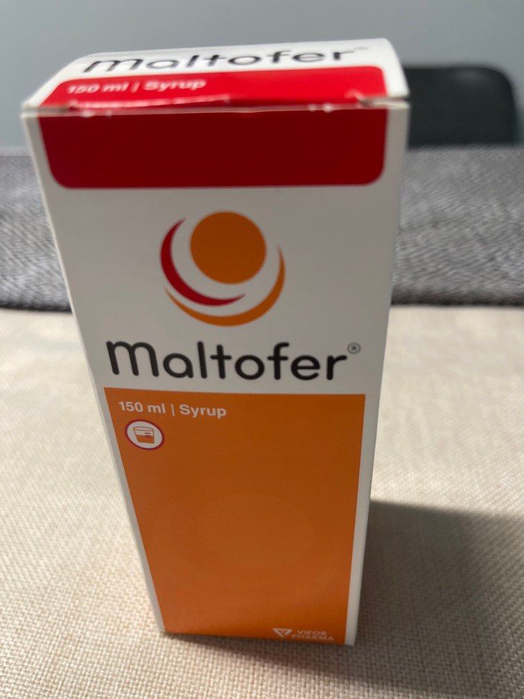 Iron Supplement- Maltofer Syrup, Health & Nutrition, Health Supplements ...