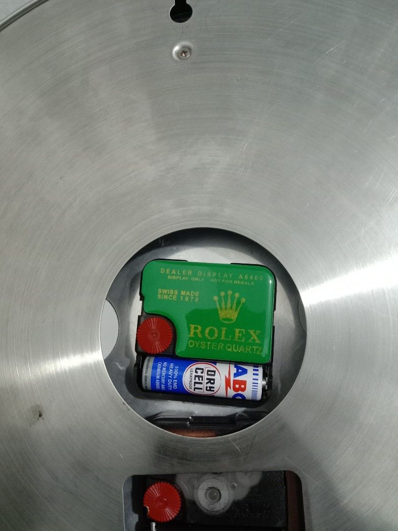 Jam dinding rolex, Barang Mewah, Jam Tangan di Carousell