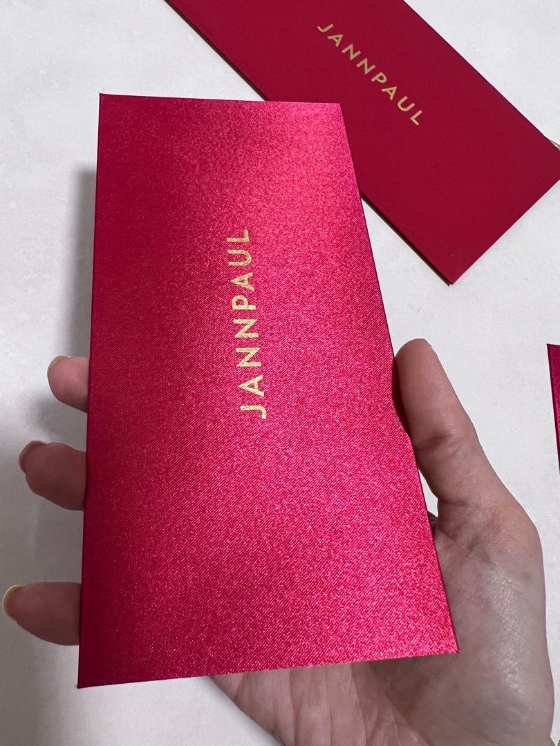 Jann Paul satin / velvet red packets/ angpao / angbao, Everything Else ...