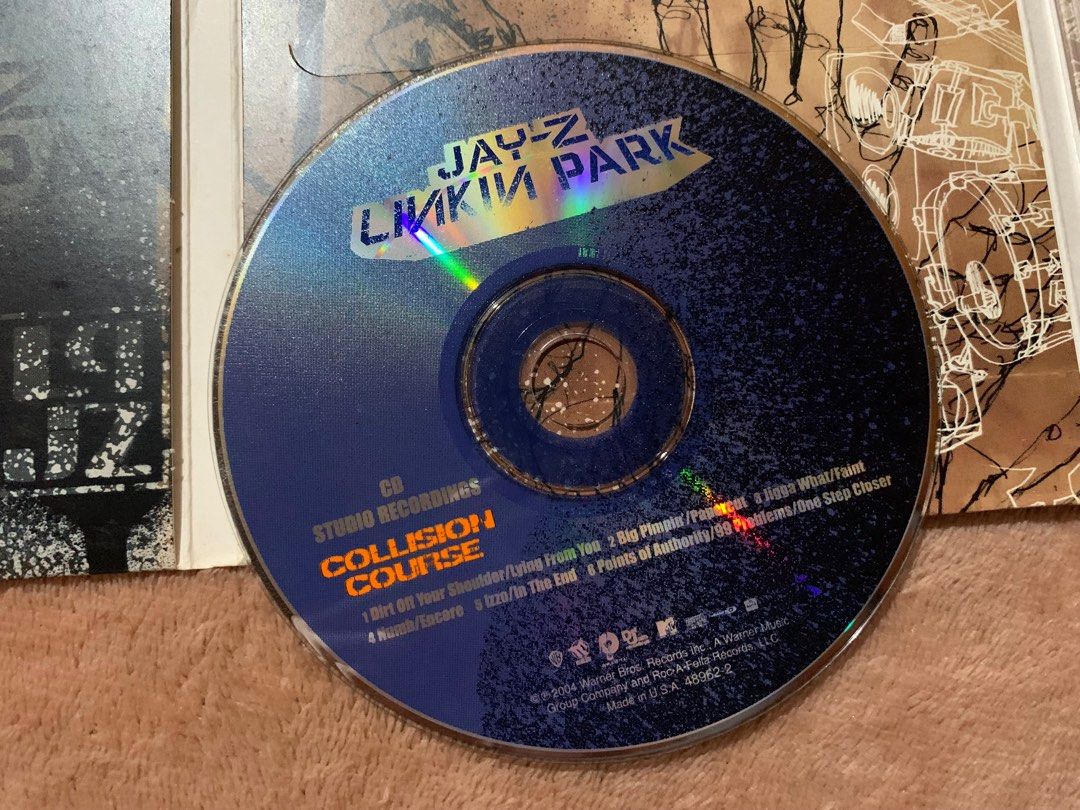 Jay-Z x Linkin Park Collision Course AVCD/DVD RARE/OOP, Hobbies & Toys ...