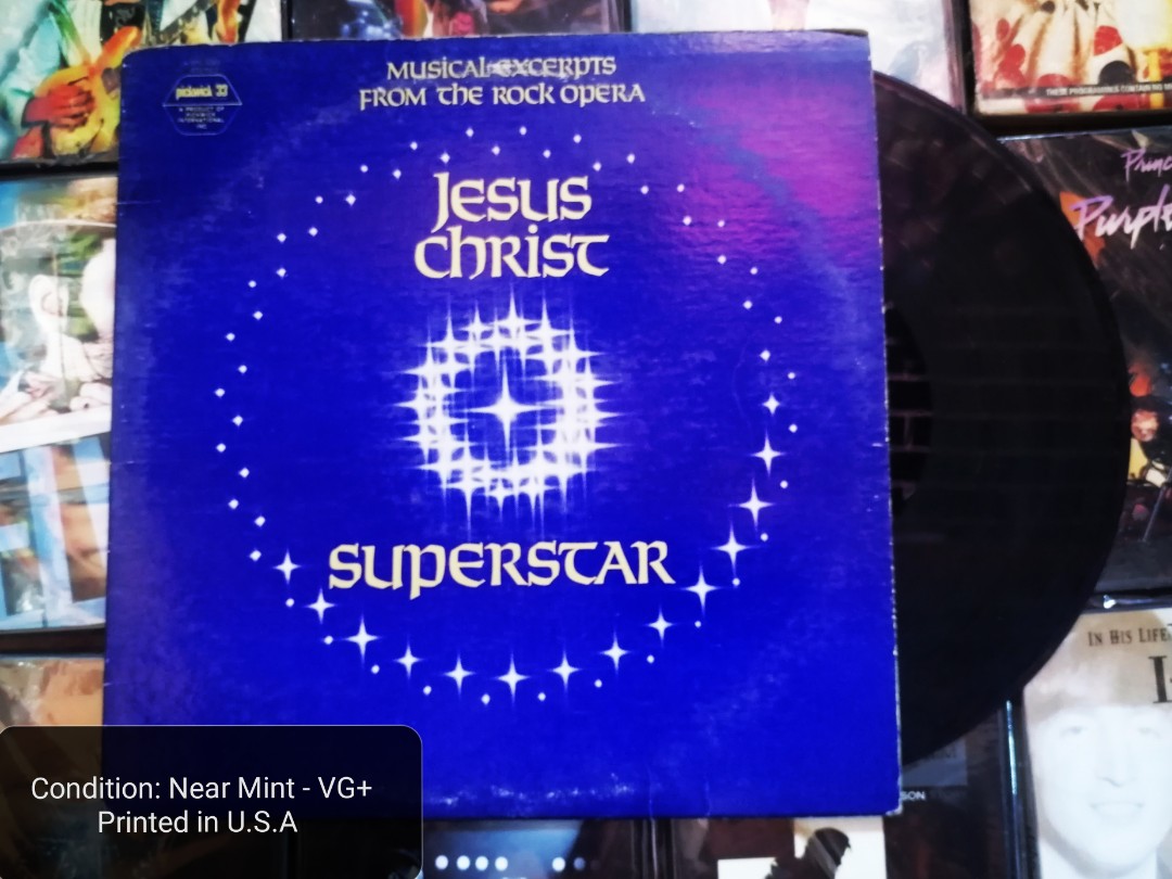 Jesus Christ Superstar Vinyl Record Original Vinyl Records Vintage ...