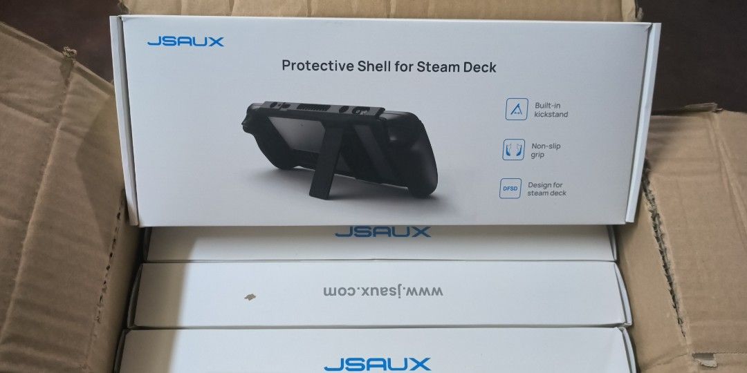 jsaux protectivr shell for steamdeck, Video Gaming, Gaming Accessories ...