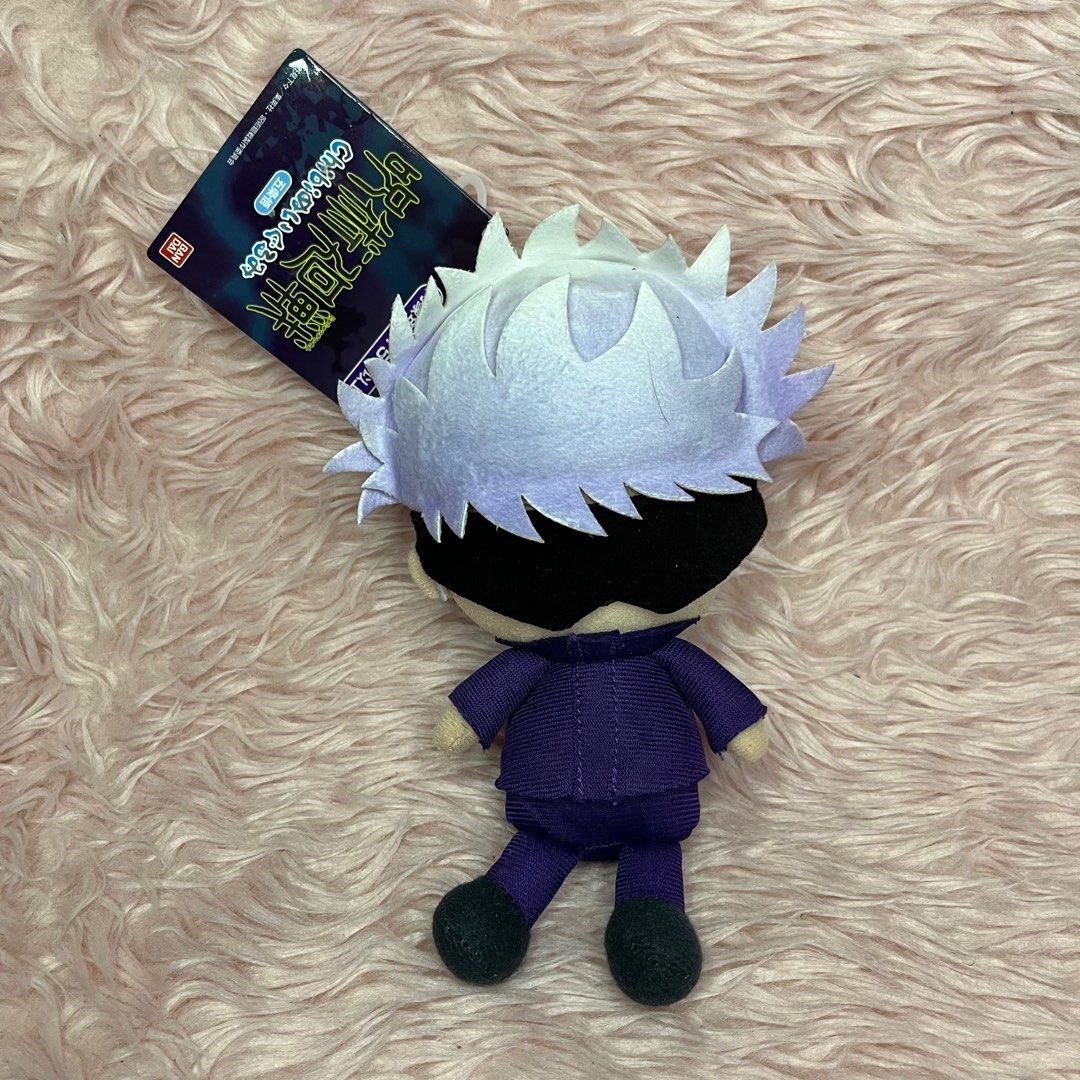 JUJUTSU KAISEN GOJO SATORU PLUSH CHARM, Hobbies & Toys, Toys & Games on ...