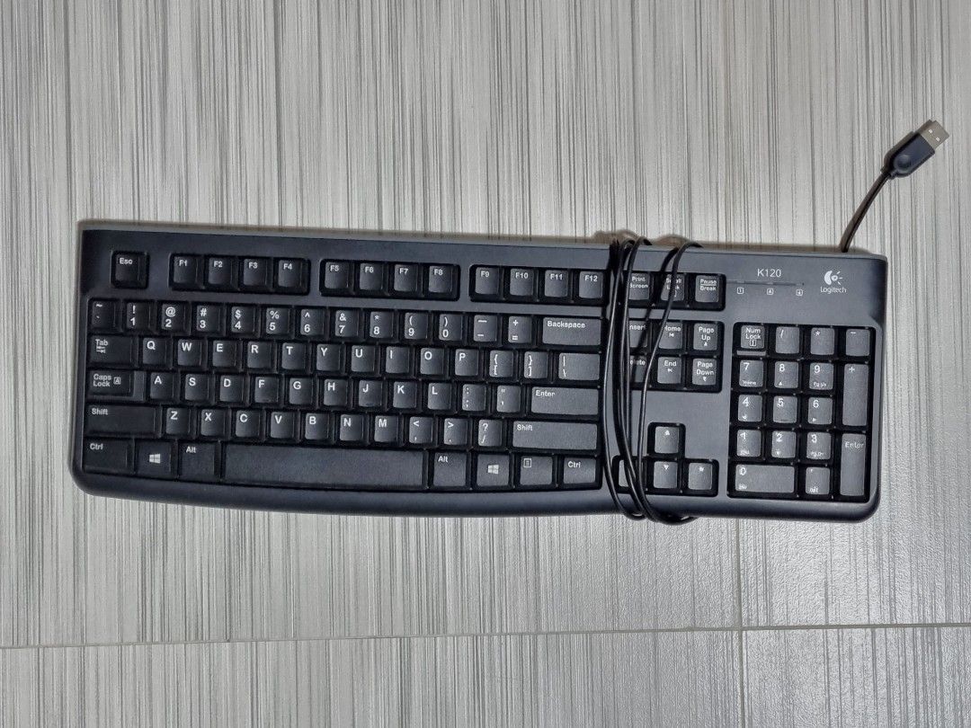 K120 Logitech Keyboard Computers And Tech Parts And Accessories Computer