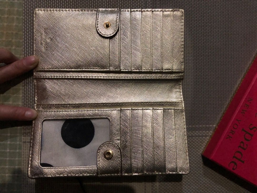 kate space wallet, Luxury, Bags & Wallets on Carousell