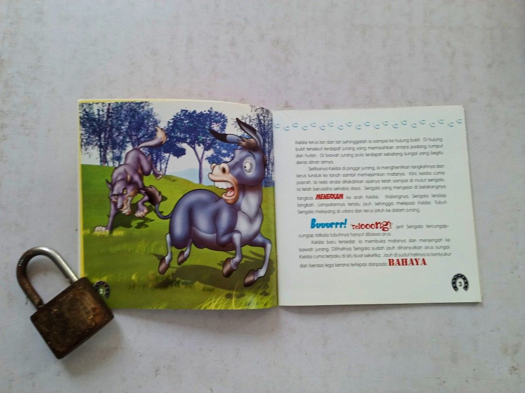 Keldai Jadi Raja - Buku Cerita Kanak-kanak Bergambar, Hobbies & Toys ...