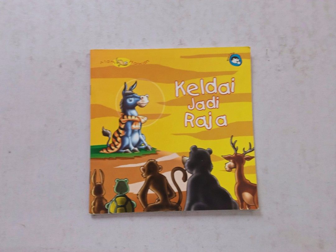 Keldai Jadi Raja - Buku Cerita Kanak-kanak Bergambar, Hobbies & Toys ...