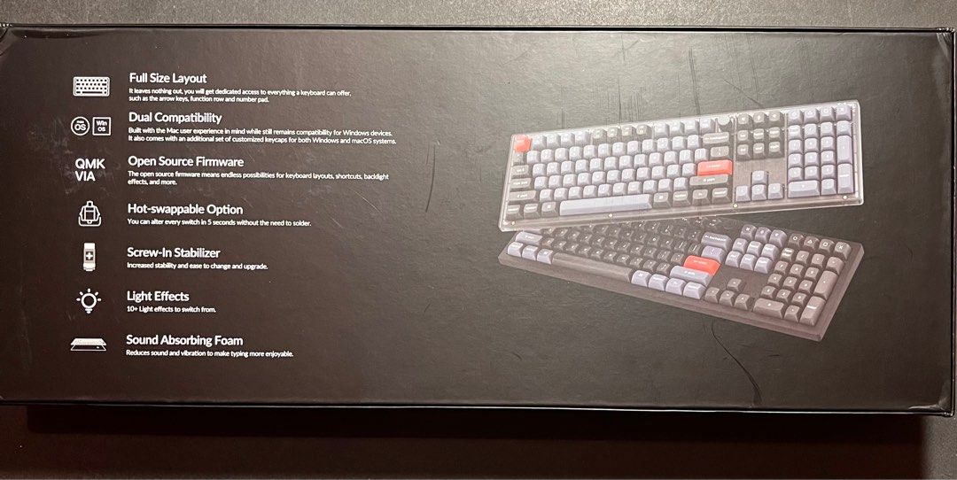 KEYCHRON V6 KIT, Computers & Tech, Parts & Accessories, Computer ...