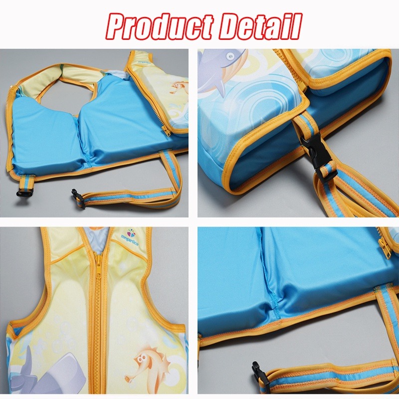 Kids Cartoon Life Vest Swimming Trainer Float Children Safety Life ...