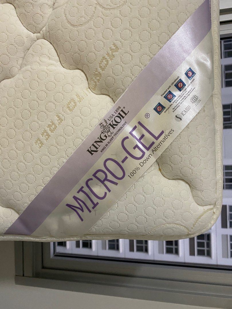 King Koil Posture Firm Queen Size Mattress, Furniture & Home Living ...