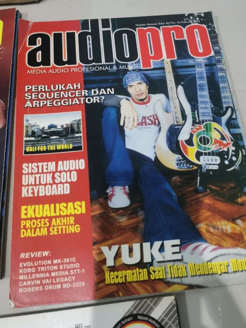 Koleksi 5 Majalah Audiopro Bass 2002-2007, Buku & Alat Tulis, Majalah & Lainnya di Carousell
