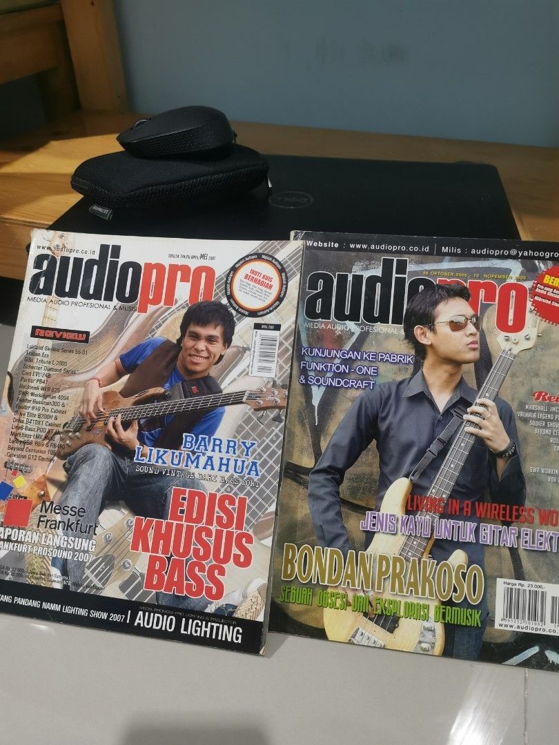 Koleksi 5 Majalah Audiopro Bass 2002-2007, Buku & Alat Tulis, Majalah & Lainnya di Carousell