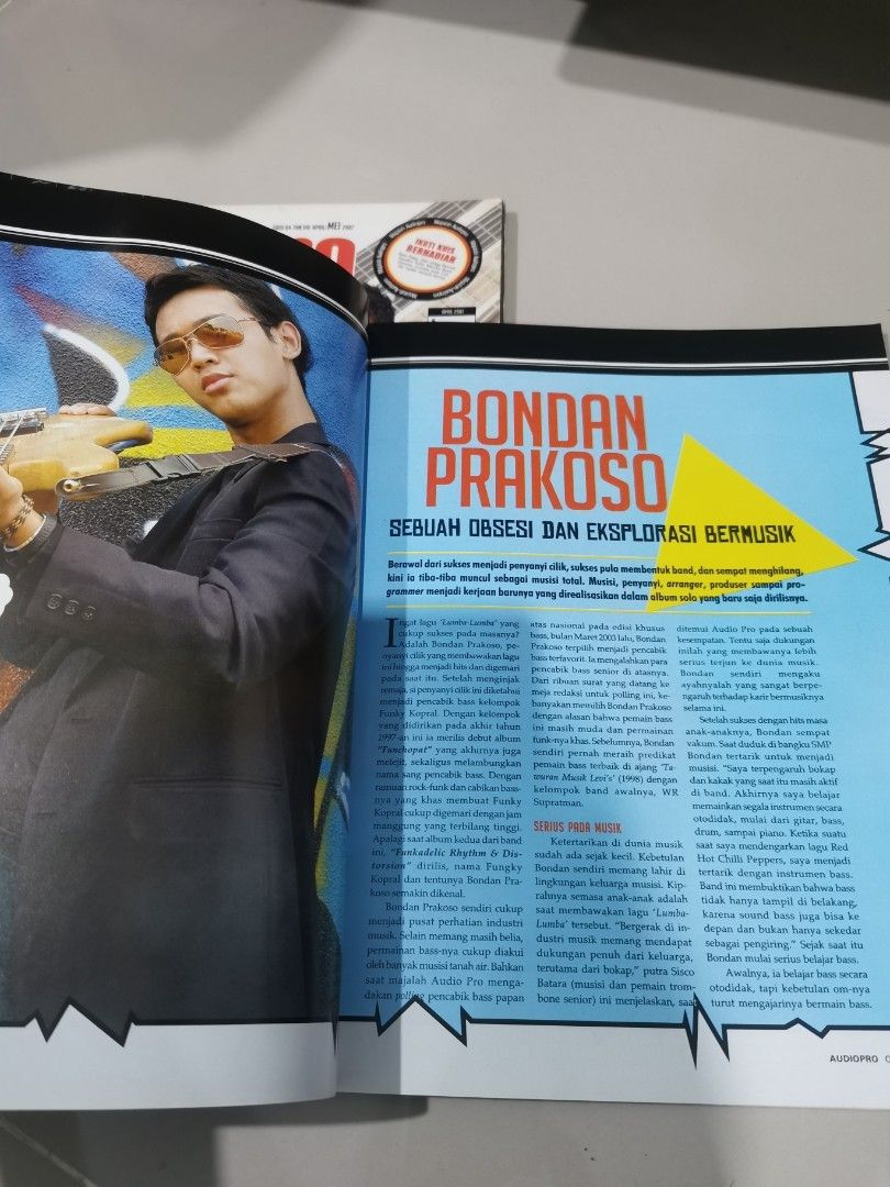 Koleksi 5 Majalah Audiopro Bass 2002-2007, Buku & Alat Tulis, Majalah & Lainnya di Carousell