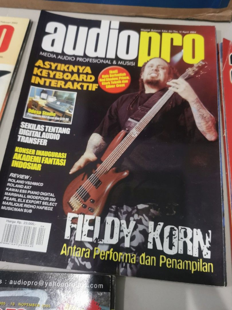 Koleksi 5 Majalah Audiopro Bass 2002-2007, Buku & Alat Tulis, Majalah & Lainnya di Carousell