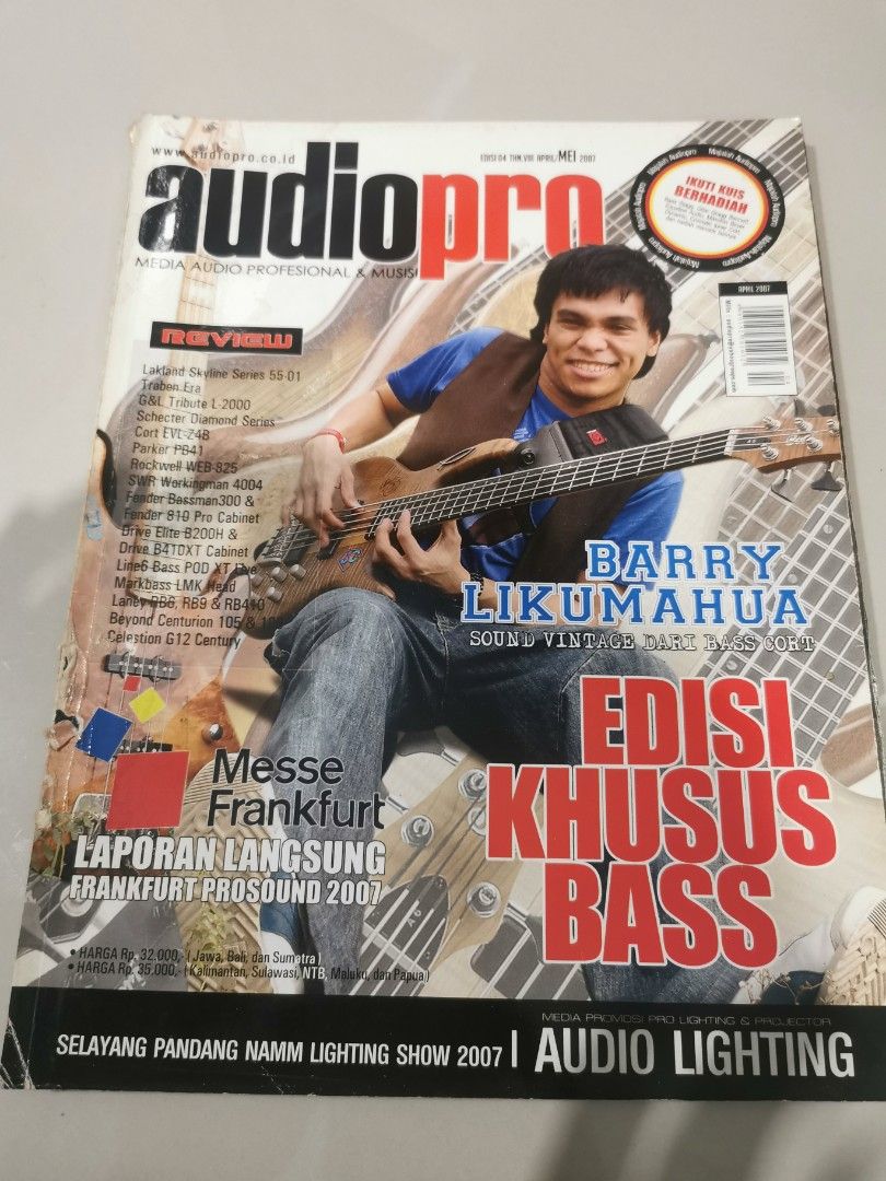 Koleksi 5 Majalah Audiopro Bass 2002-2007, Buku & Alat Tulis, Majalah & Lainnya di Carousell