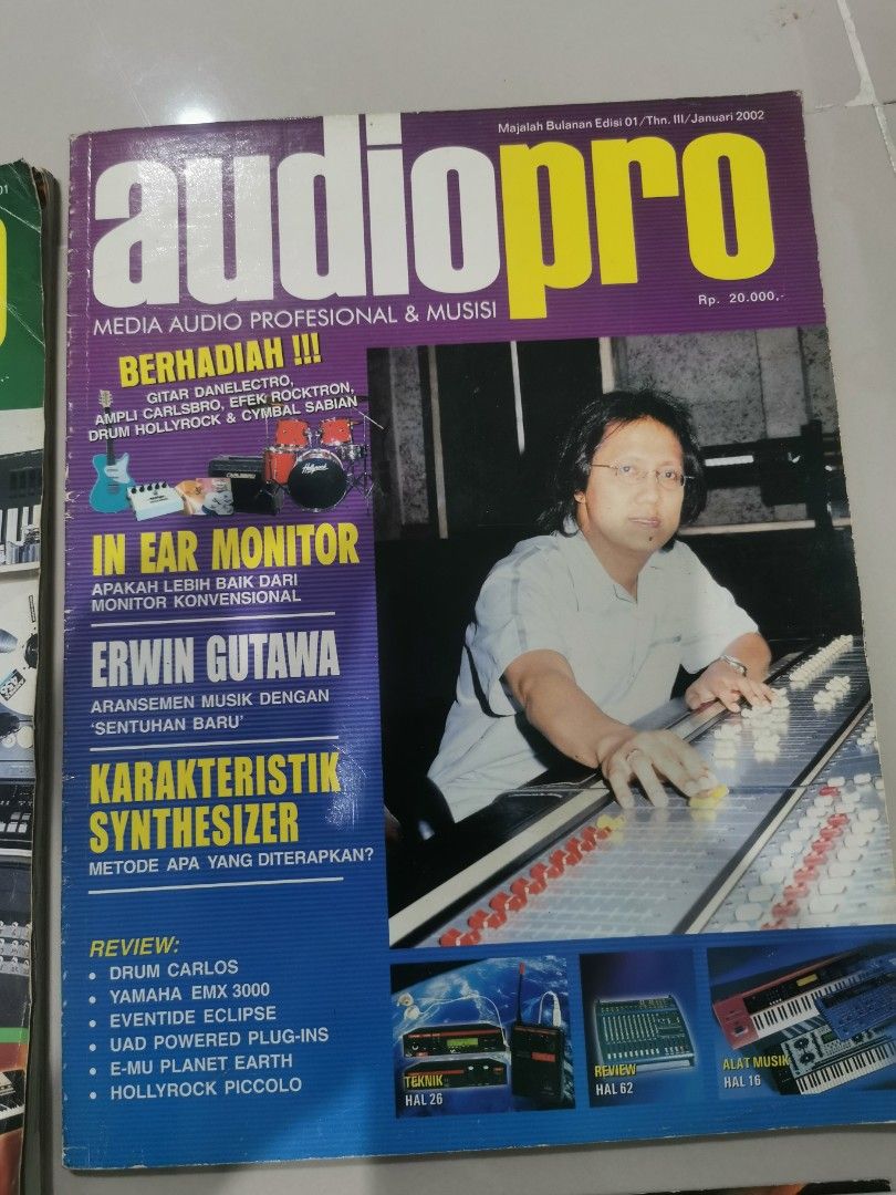 Koleksi Majalah Audiopro Komposer Top Indonesia, Buku & Alat Tulis, Majalah & Lainnya di Carousell