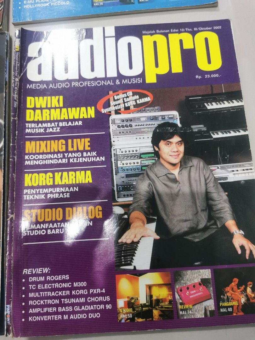 Koleksi Majalah Audiopro Komposer Top Indonesia, Buku & Alat Tulis, Majalah & Lainnya di Carousell
