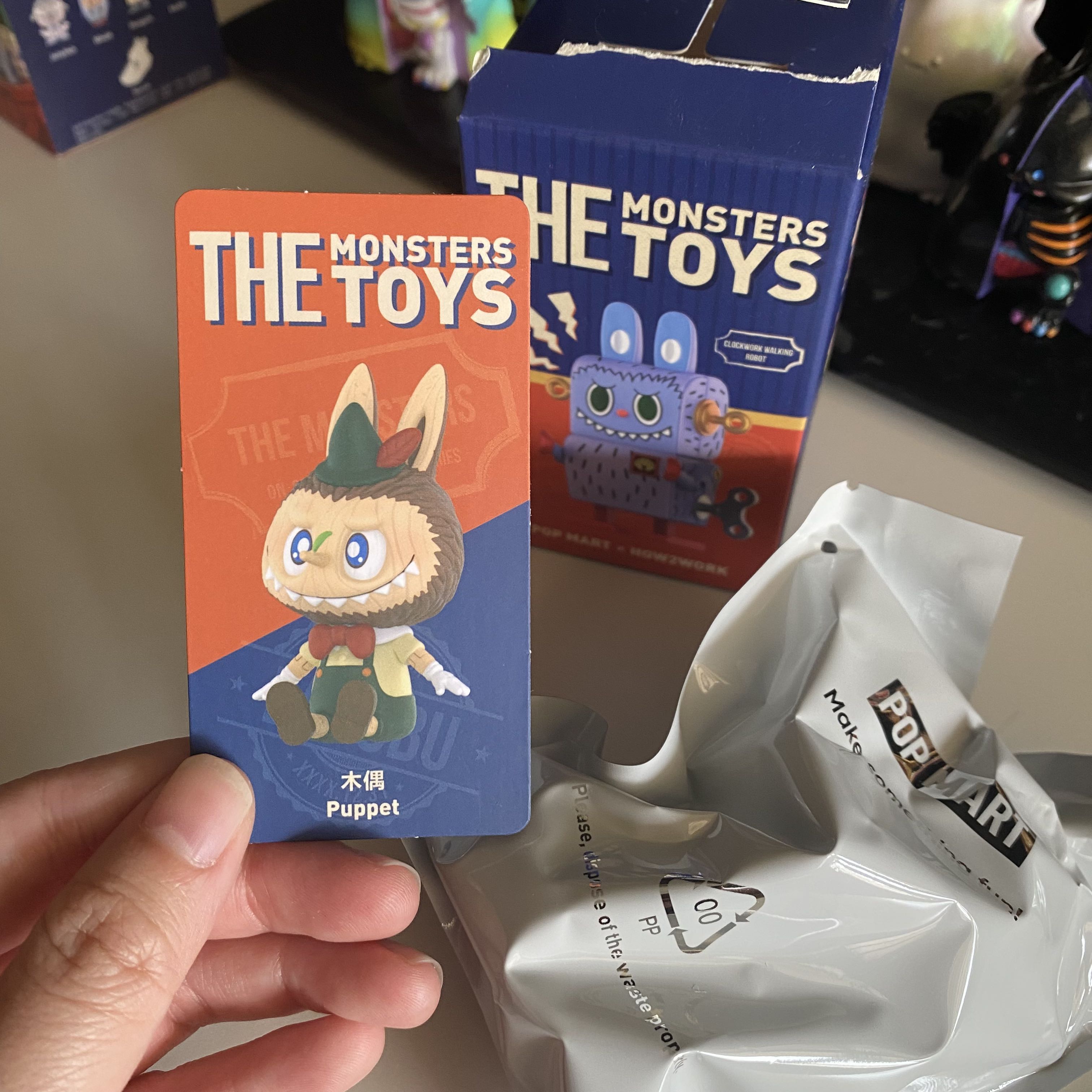 Labubu The Monsters Toy Series - Puppet POP MART, Hobbies & Toys, Toys ...