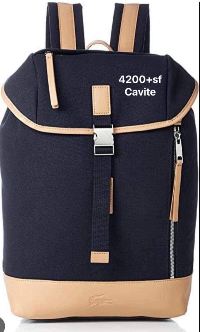 Lacoste men backpacks, Men's Fashion, Bags, Backpacks on Carousell
