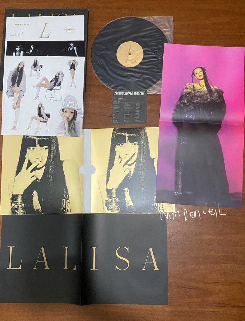 LaLisa - Lisa of Blackpink vinyl record, Hobbies & Toys, Music & Media ...