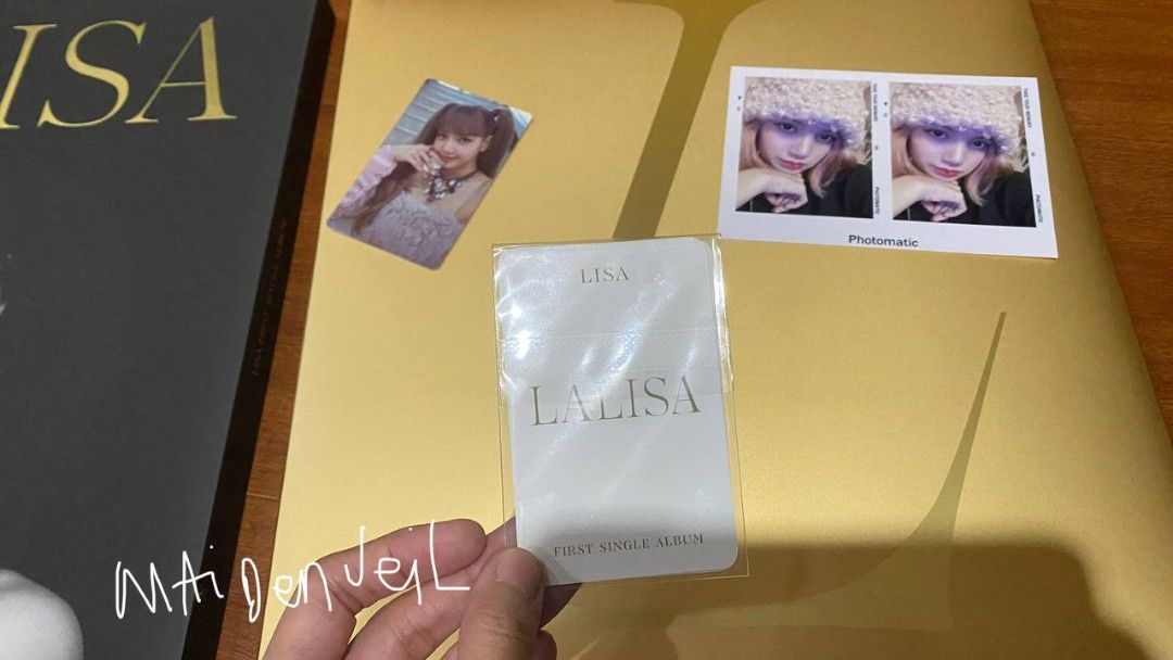 LaLisa - Lisa of Blackpink vinyl record, Hobbies & Toys, Music & Media ...