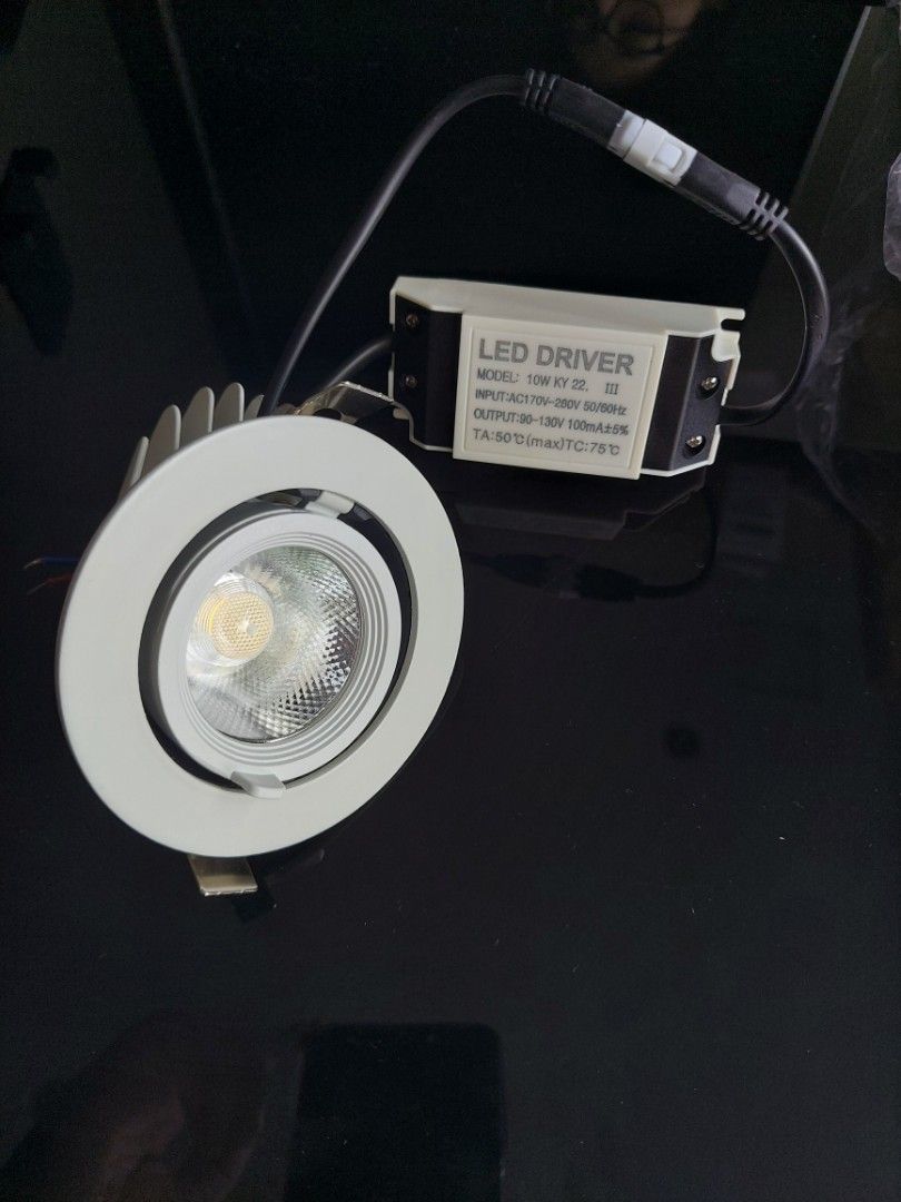 LAMPU KEONG SPOTLIGHT DOWNLIGHT LED 10 WATT (DIJUAL MURAH SISA PROYEK ...