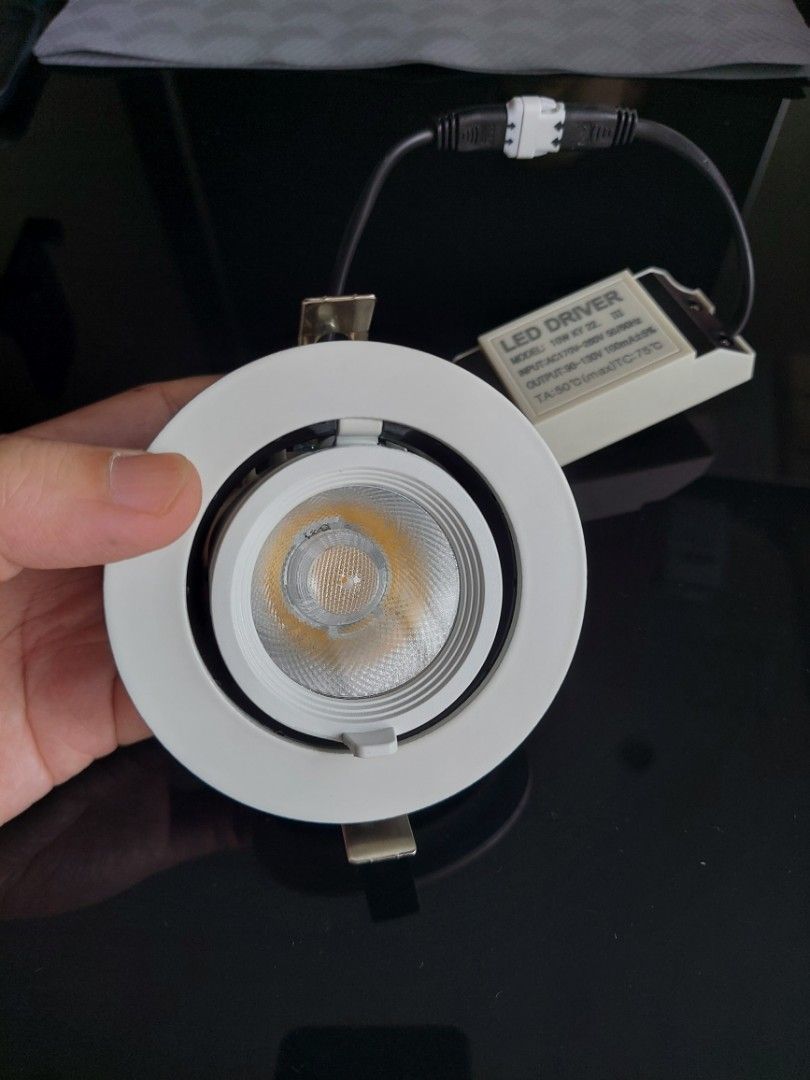 LAMPU KEONG SPOTLIGHT DOWNLIGHT LED 10 WATT (DIJUAL MURAH SISA PROYEK ...