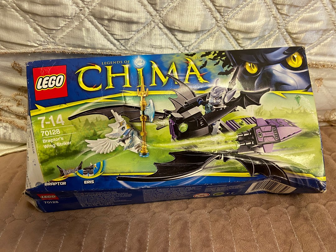 LEGO 樂高 chima 70128 braptor's wing striker, 興趣及遊戲, 玩具 & 遊戲類 - Carousell