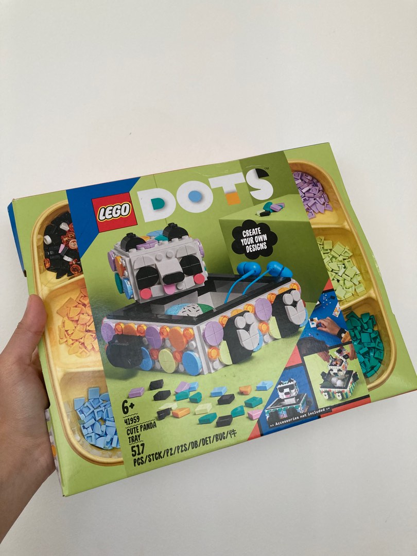 LEGO Dots Cute Panda Tray 41959, Hobbies & Toys, Toys & Games on Carousell
